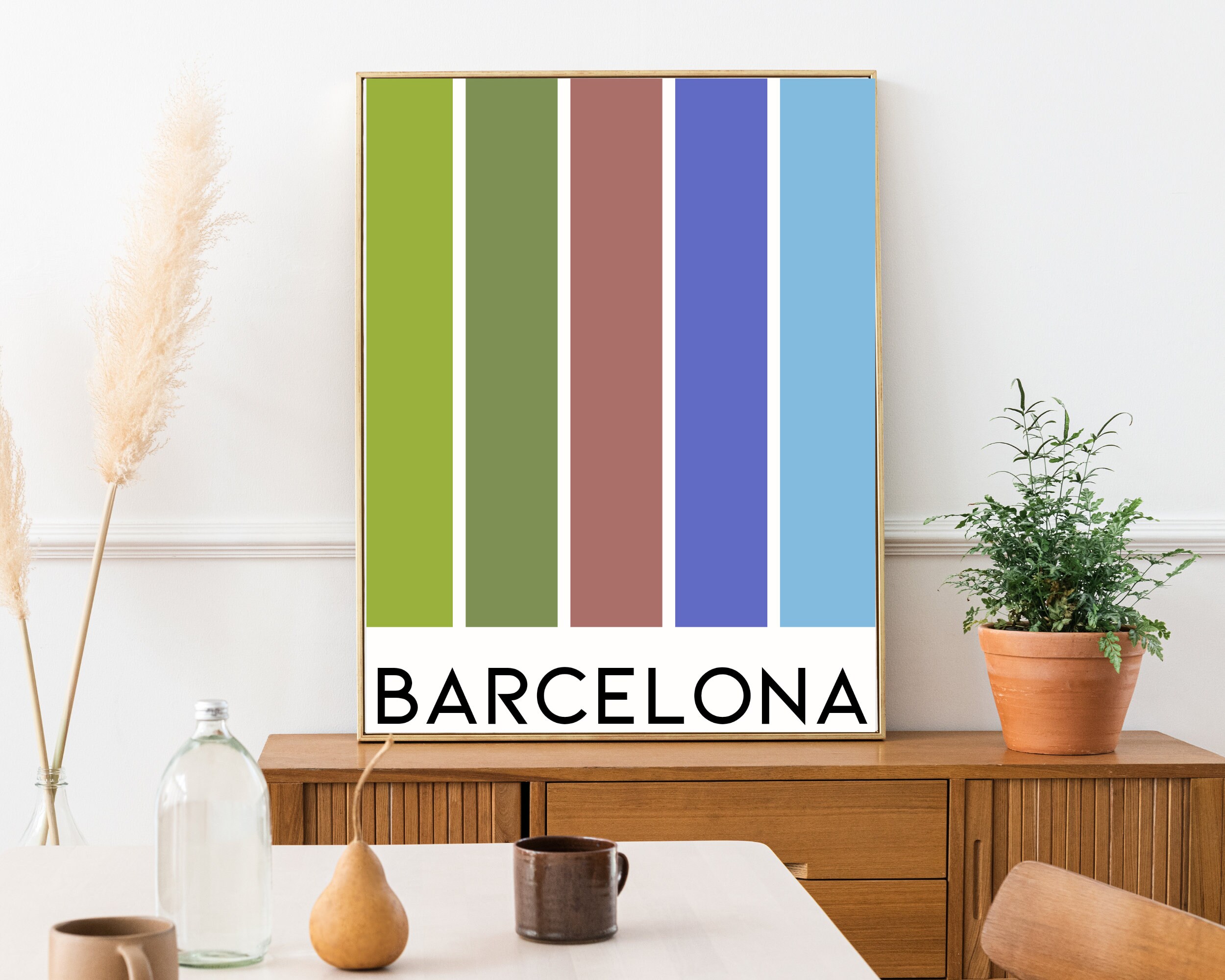 City Colour Palette: Barcelona by Exhibitleah - Etsy