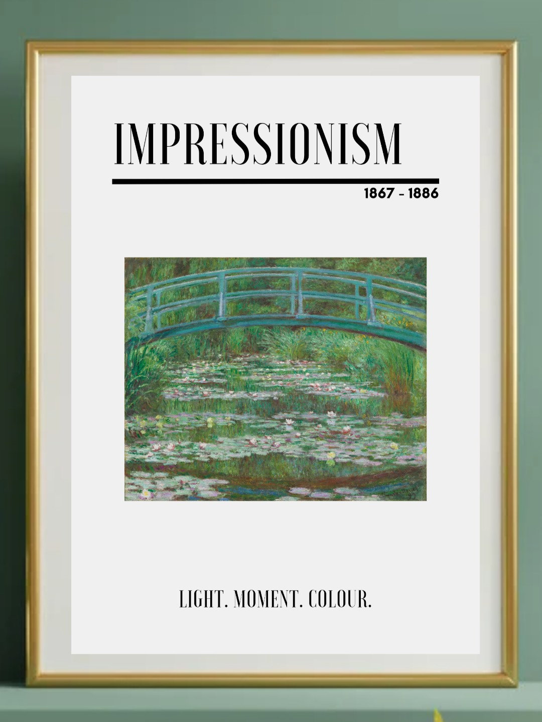 Exhibition Poster: Impressionism by Exhibitleah - Etsy