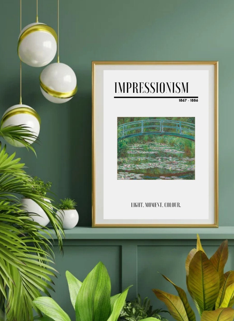 Exhibition Poster: Impressionism by Exhibitleah - Etsy