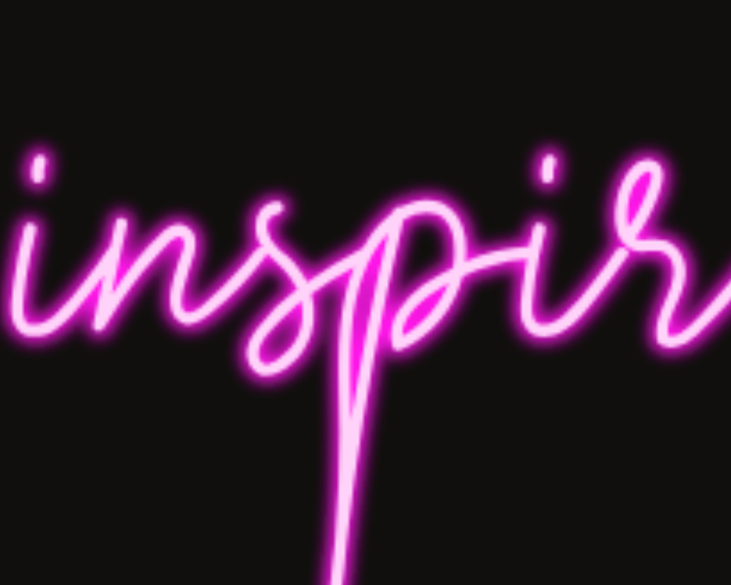 Inspire Neon Sign - Etsy