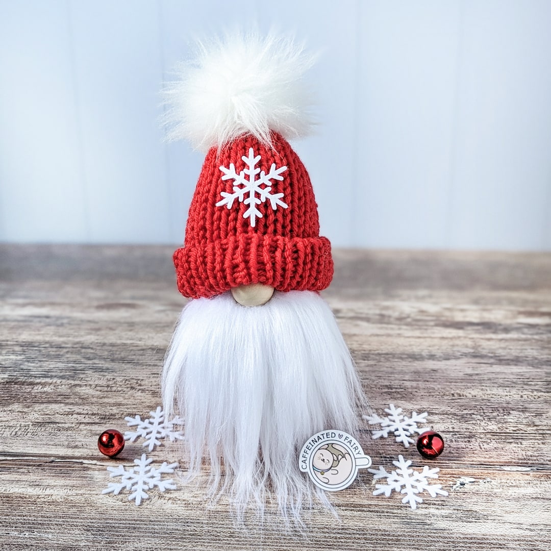 Snowflake Gnome, Winter Gnome Decor, Christmas Gnome Decor, Winter ...