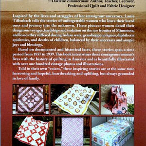 Threads of the Past: Stories of Pioneer Women & Their Quilts by Lanie ...