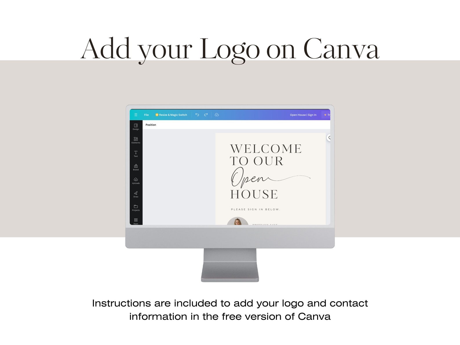 Open House Sign in Sign | Open House Sign in Sheet Sign | Open House ...