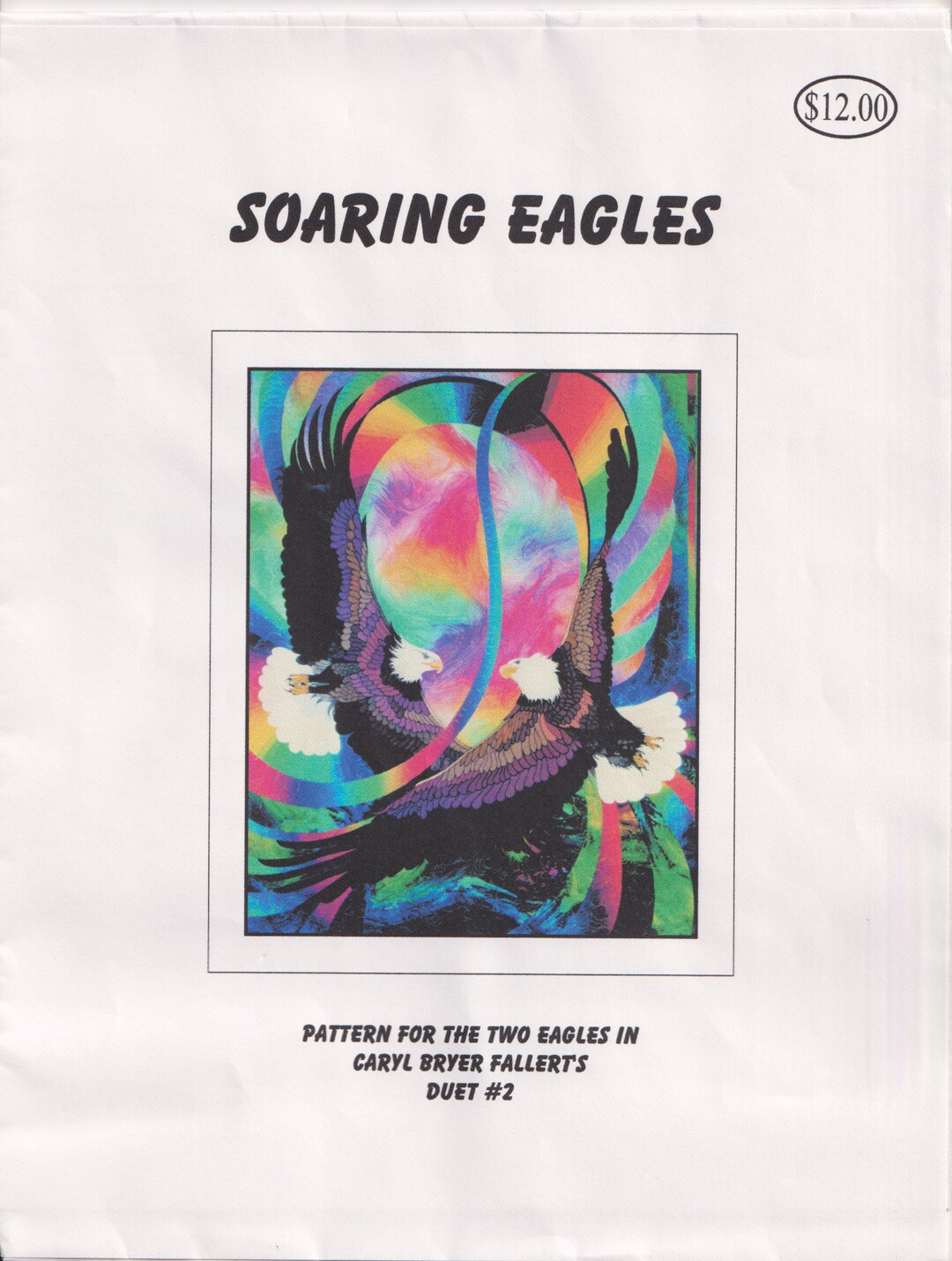 Pattern: SOARING EAGLES, by Caryl Bryer Fallert - Etsy