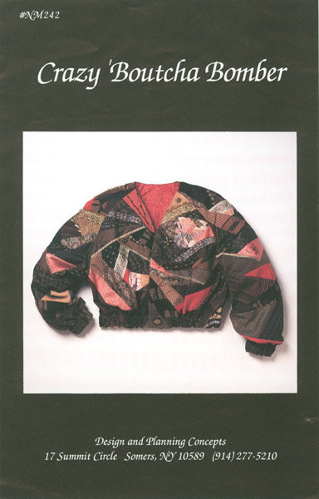 CRAZY 'BOUTCHA BOMBER, by Design and Planning Concepts - Etsy