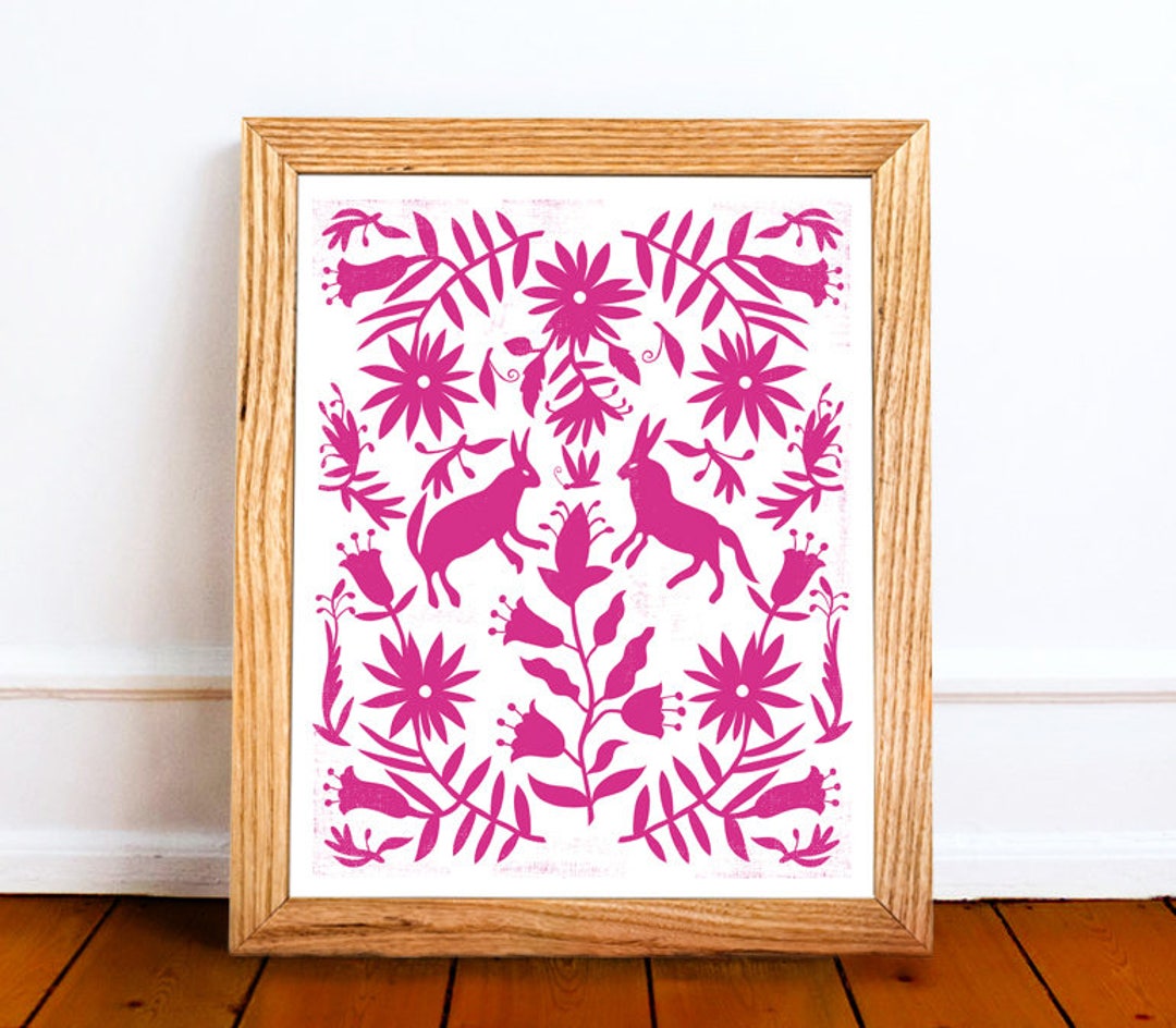 Otomi Wall Decor, Printable Otomi, Mexican Otomi Art - Etsy