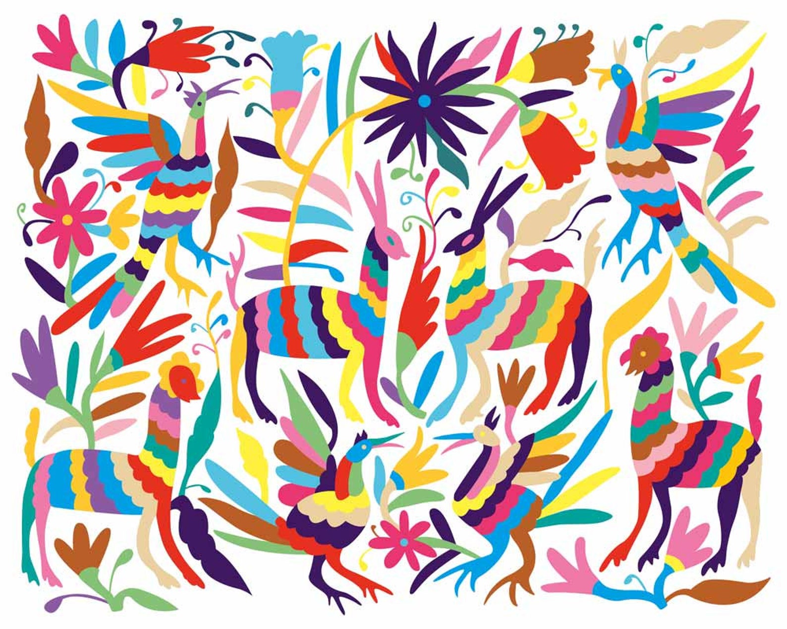 Otomi Home Decor 8x10 11x14 14x18 Otomi Printable Art | Etsy