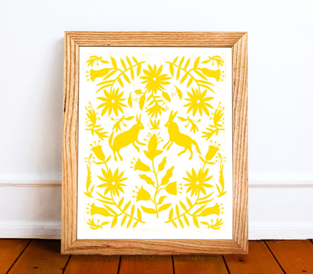 Otomi Wall Decor, Printable Otomi, Mexican Otomi - Etsy