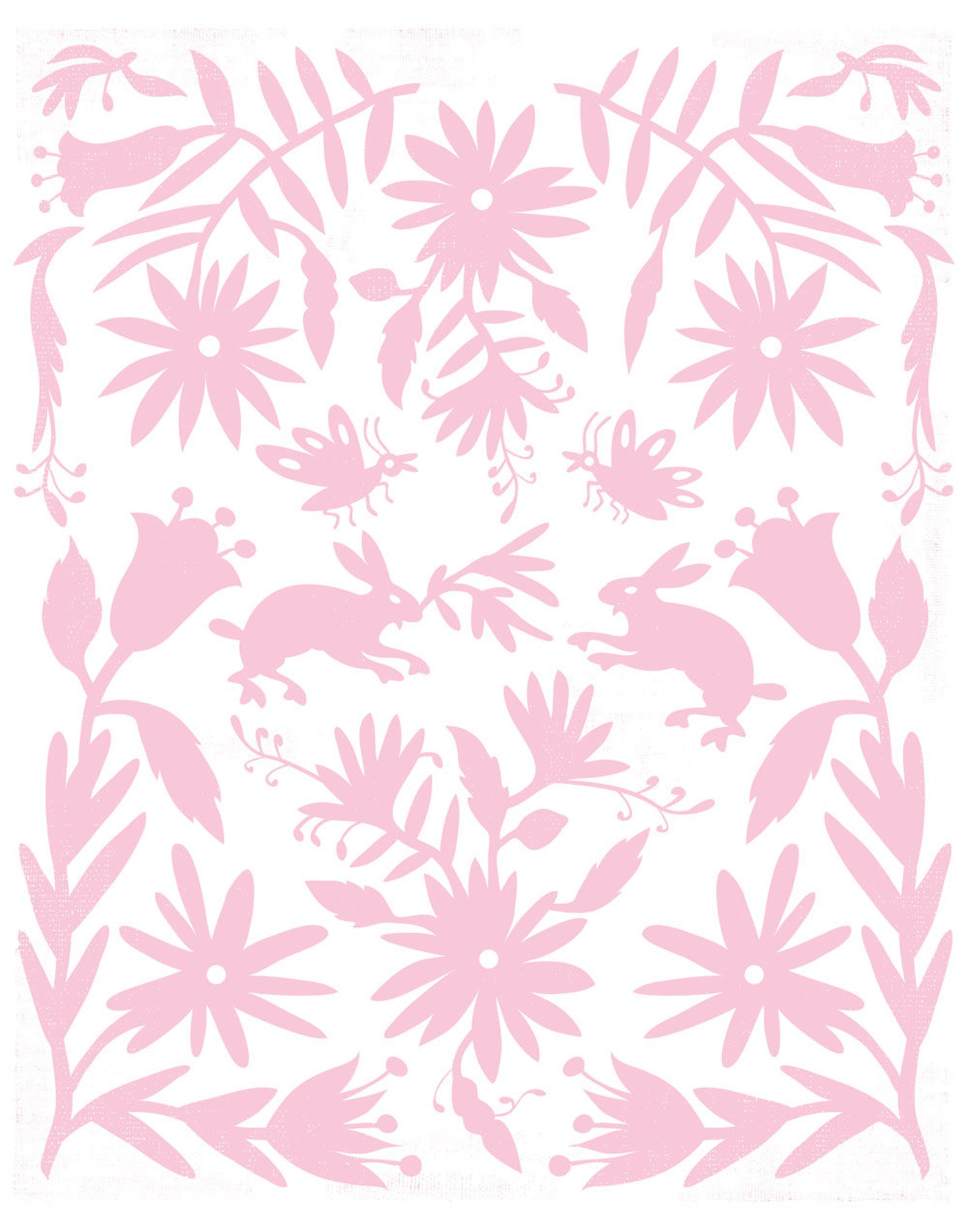 Otomi Mexico Baby Girl Nursery Home Decor Mexican Otomi - Etsy