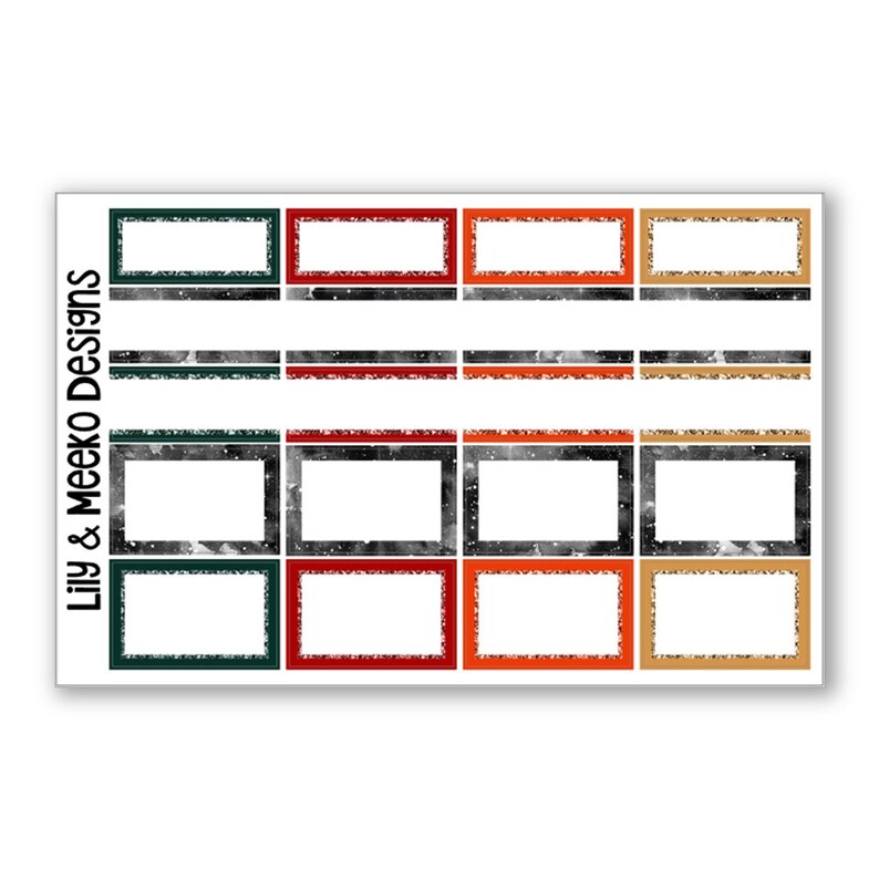 Hocus Pocus Planner Sticker Kit Vertical Happy Planner - Etsy