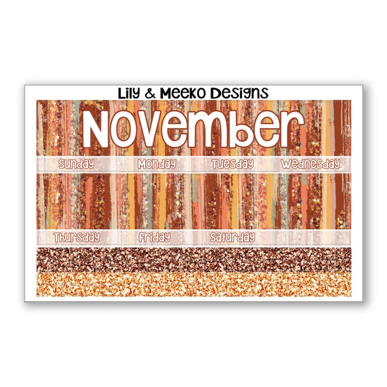 Q4 Months (october, November, December) | Happy Planner A5wide Erin ...