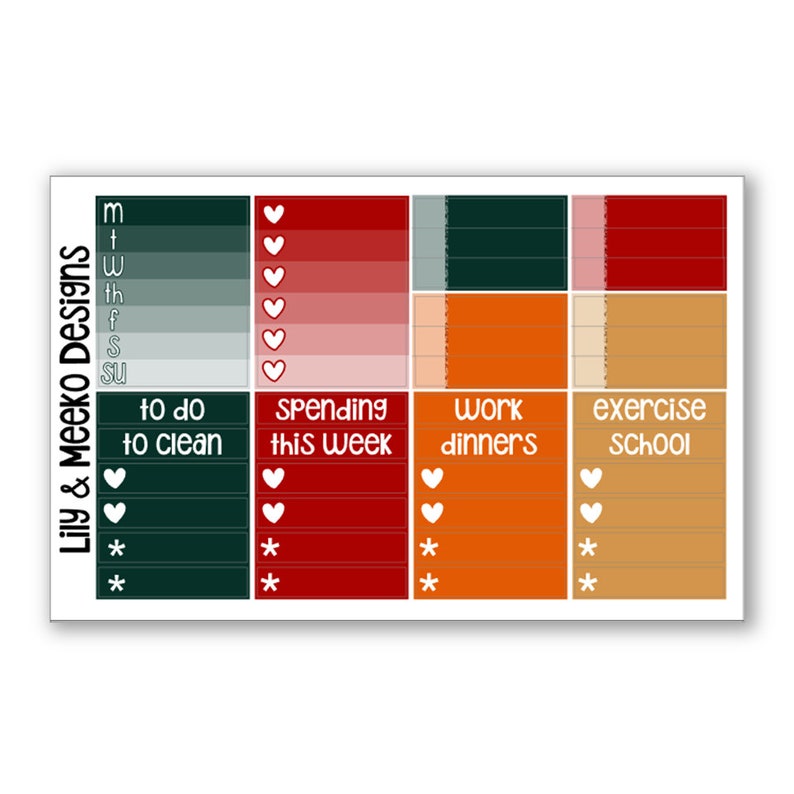 Hocus Pocus Planner Sticker Kit Vertical Happy Planner - Etsy