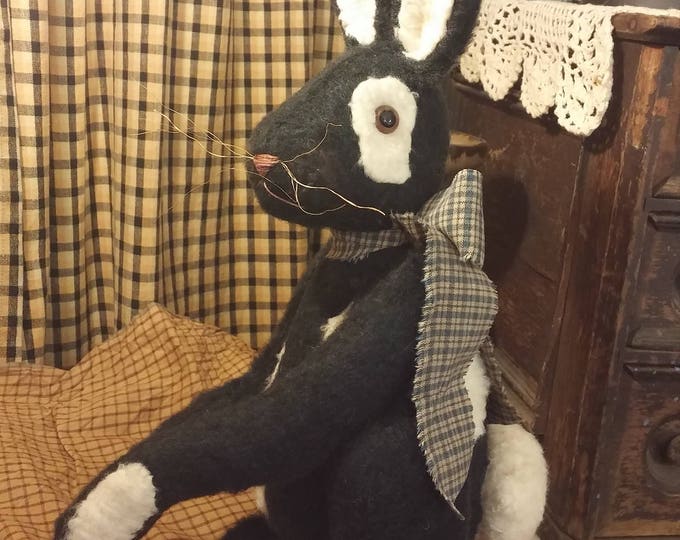 Primitive Standing Bunny - Etsy