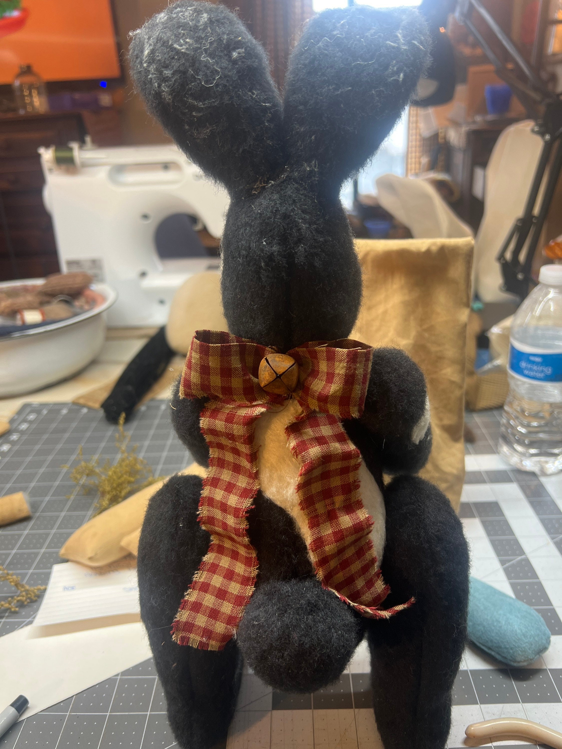 Primitive Standing Bunny - Etsy