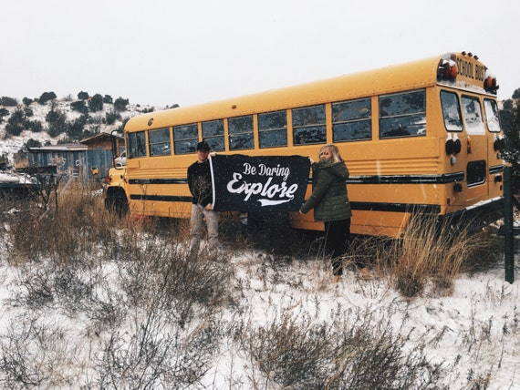 Black Explore Flags | Etsy