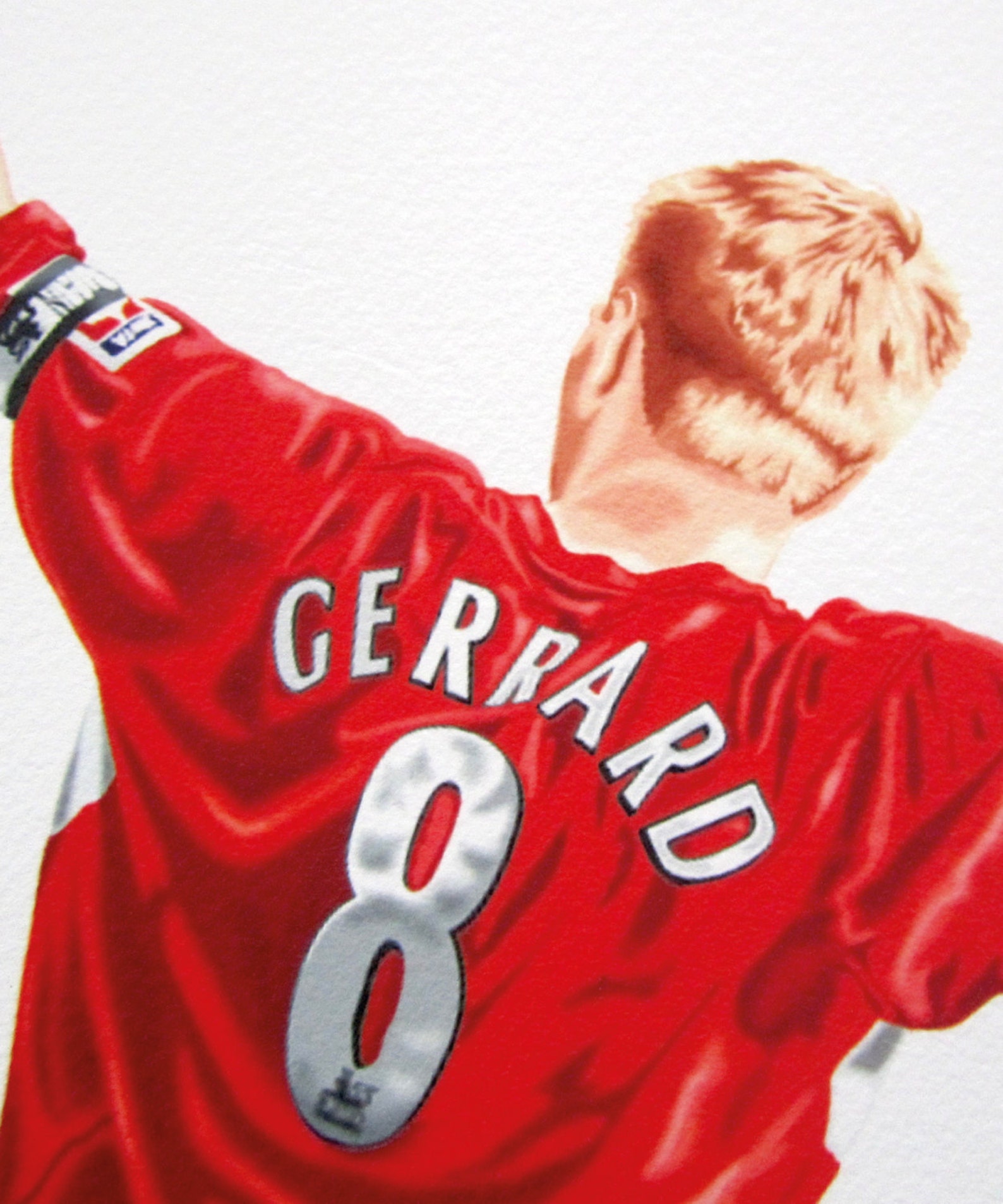Steven Gerrard Infographic Giclee Print - Etsy