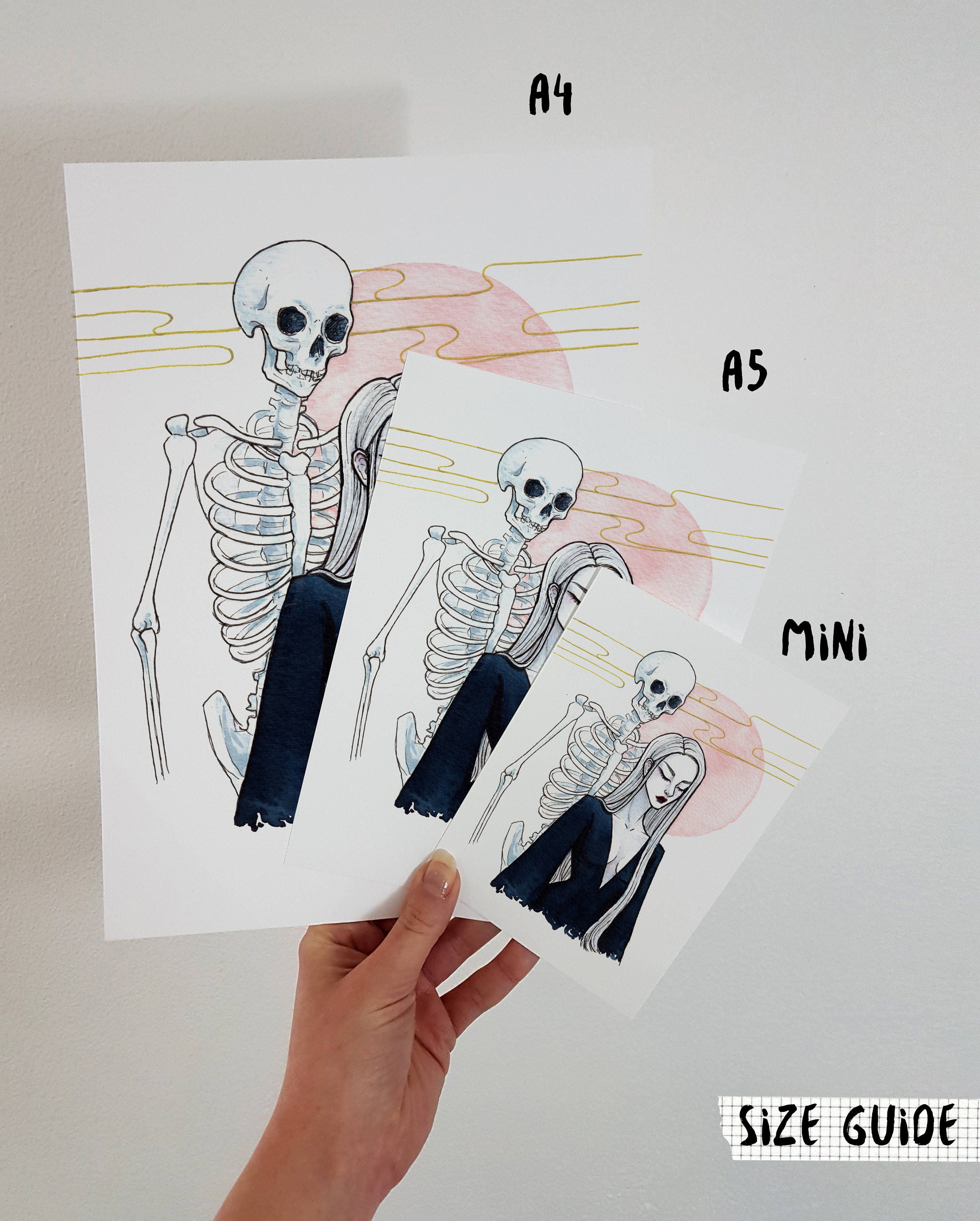 Fairy Tale Art Print Legend of the Water Lily Copic Marker - Etsy