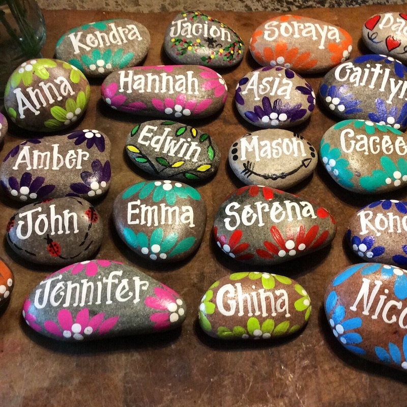 Hand Painted Rocks - Etsy