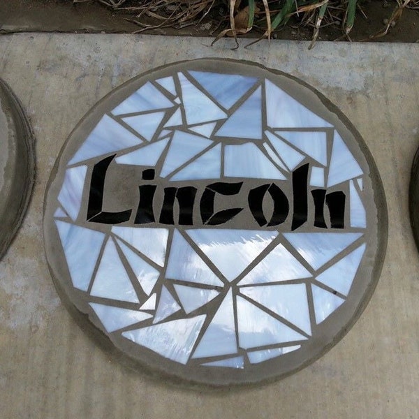Personalized Stepping Stone - Etsy
