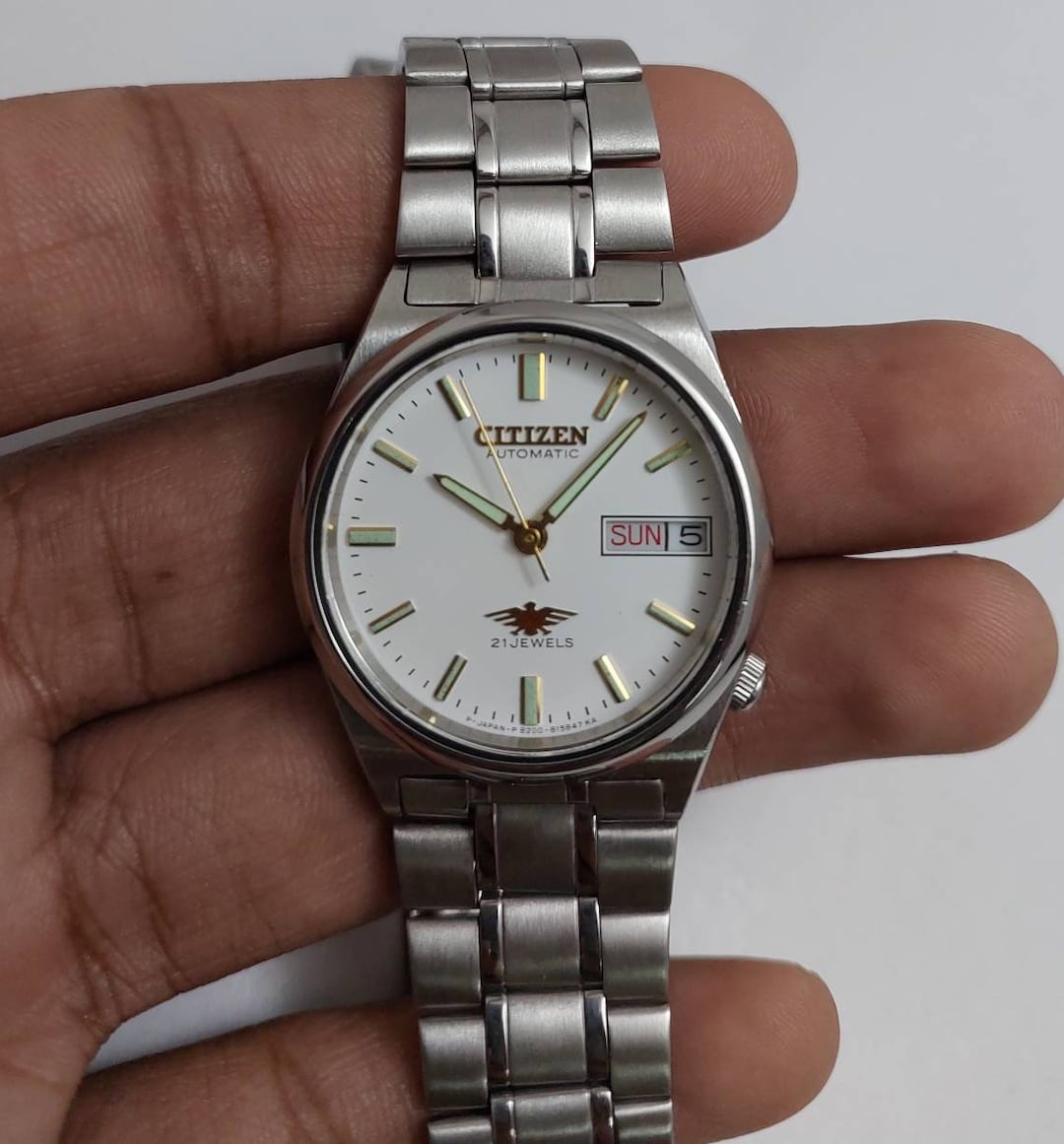 Rare CITIZEN 21 Jewels Made in Japan Automatic Vintage Watch - Etsy