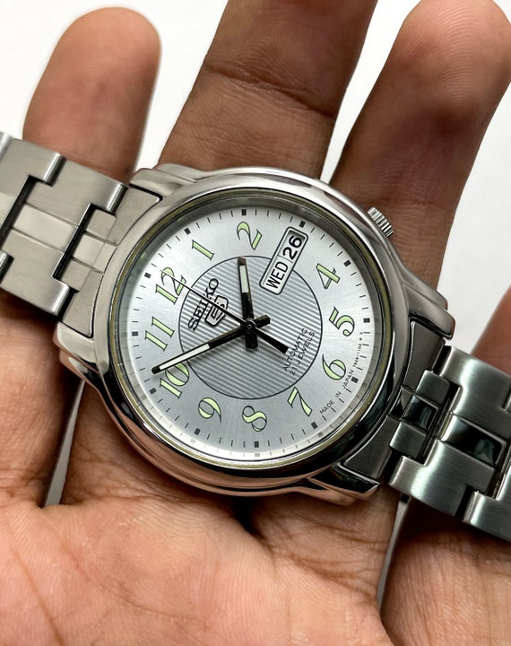 EXTREMELY RARE Seiko 5 automatic watch 21 jewels~ Bea… - Gem
