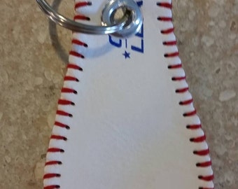 Baseball Keychain - Etsy
