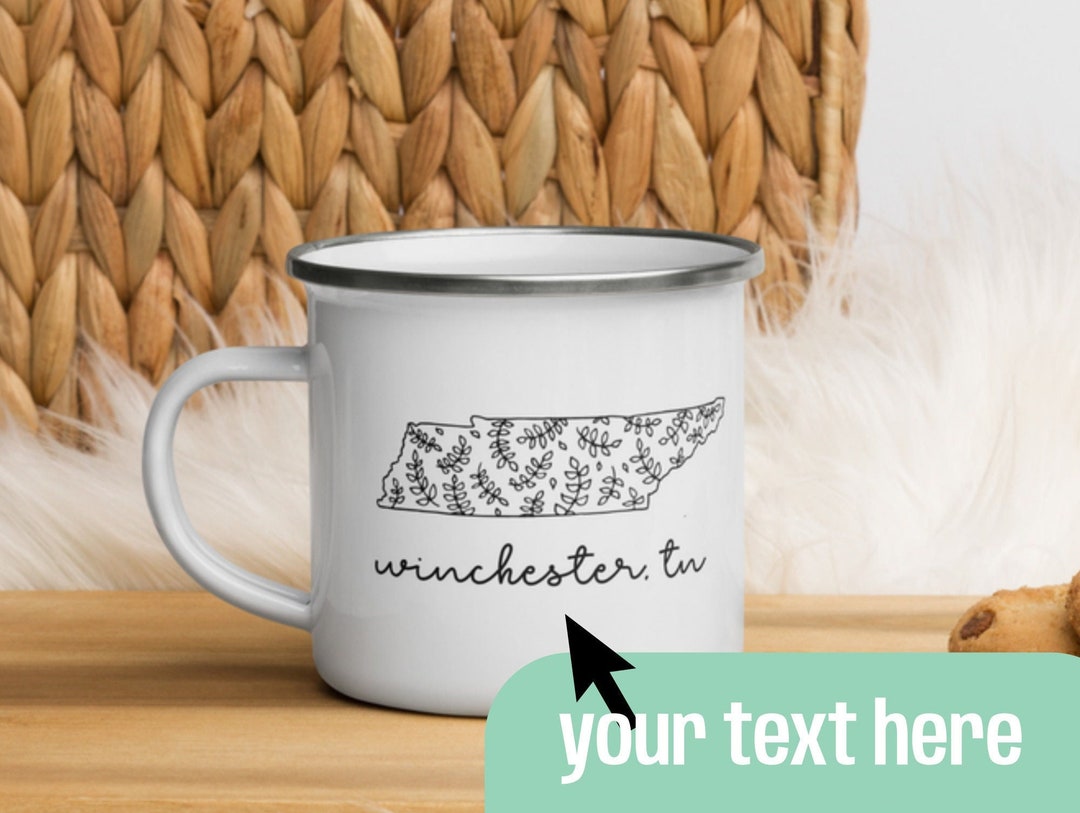Tennessee Mug Personalized Winchester Tennessee Personalized Coffee Mug ...