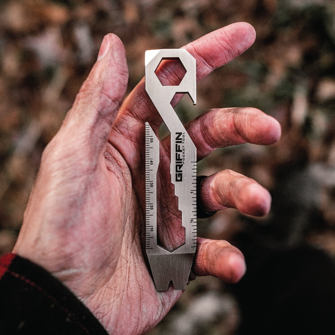 Griffin Pocket Tool XL - Extra Large Multi-tool | EDC Keychain Tool ...