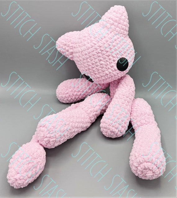 Giant Mew Ready to Ship Crochet Doll/plush - Etsy