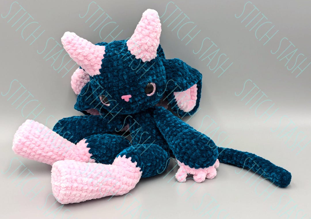 Dark Green Teal Satyr Ready to Ship Crochet Doll / Plush - Etsy