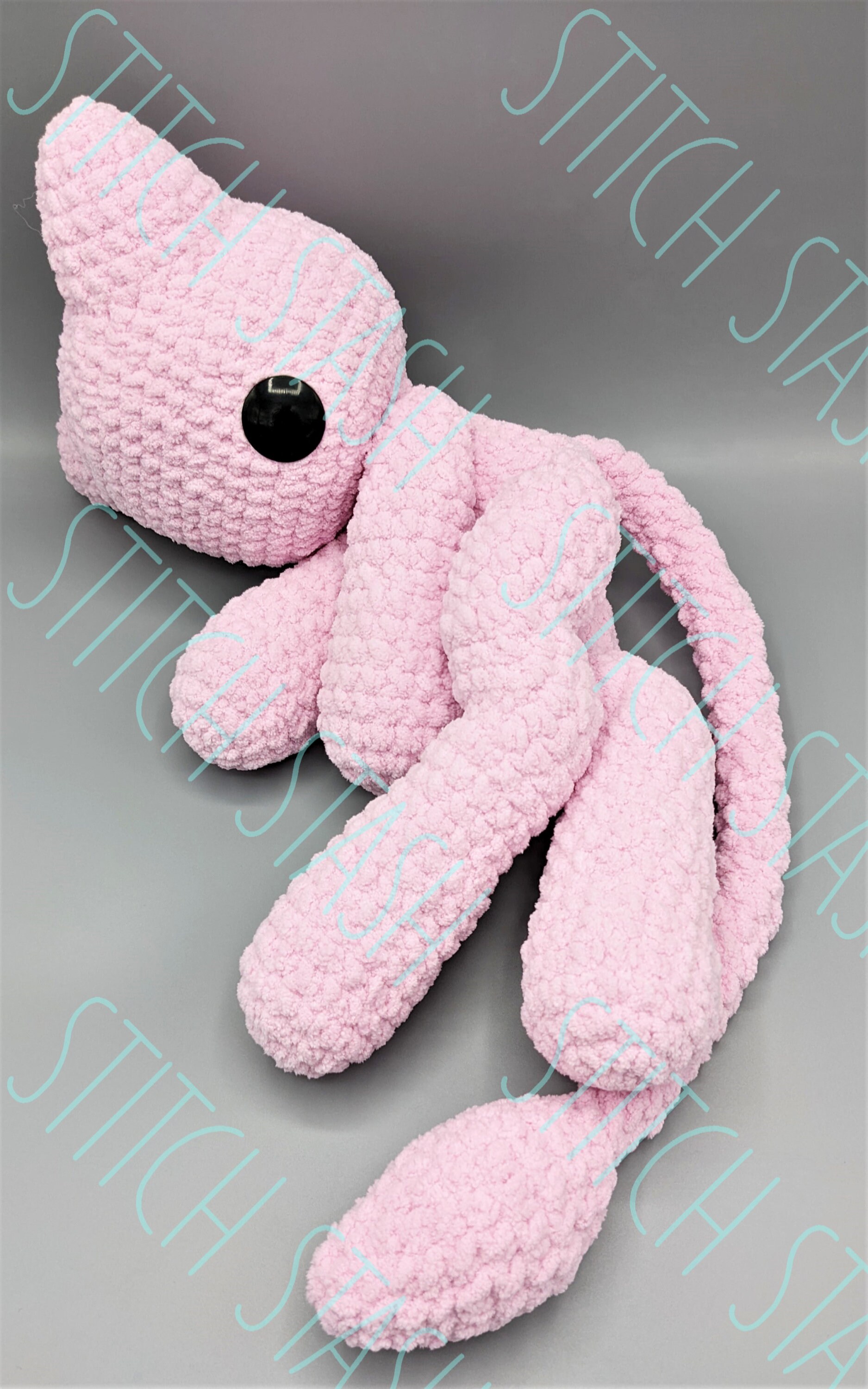 Giant Mew Ready to Ship Crochet Doll/plush - Etsy