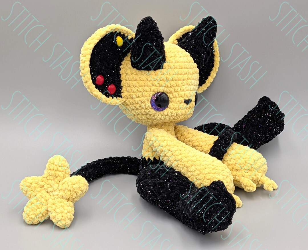 Chenille Punky Demon Satyr Ready to Ship Crochet Doll / Plush - Etsy