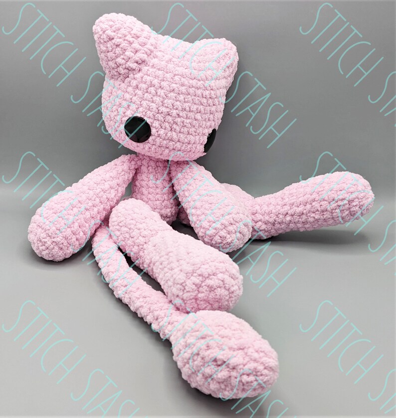 Giant Mew Ready to Ship Crochet Doll/plush - Etsy