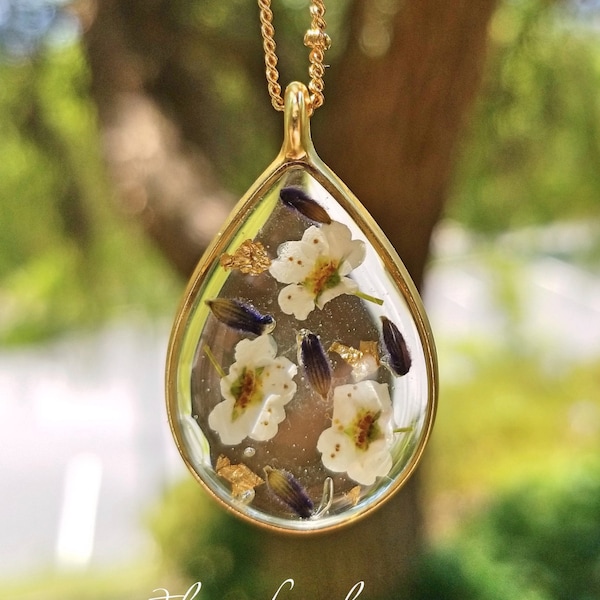 Lavender Necklace - Etsy