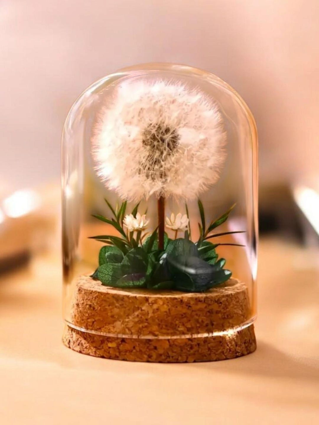 Dandelion Decor,handmade Resin Art, Wish Decor Paperweight,desk ...