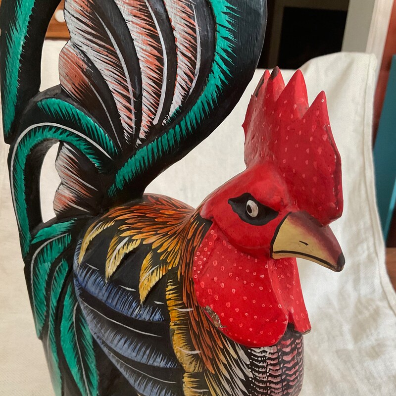 Wood Rooster - Etsy