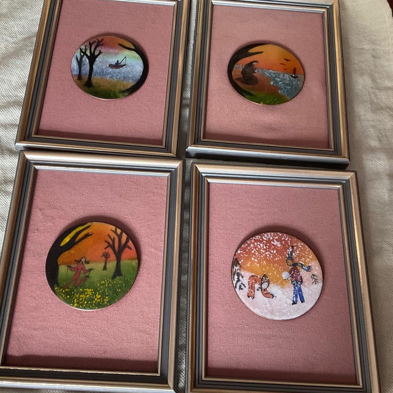 Copper Enamel - Etsy