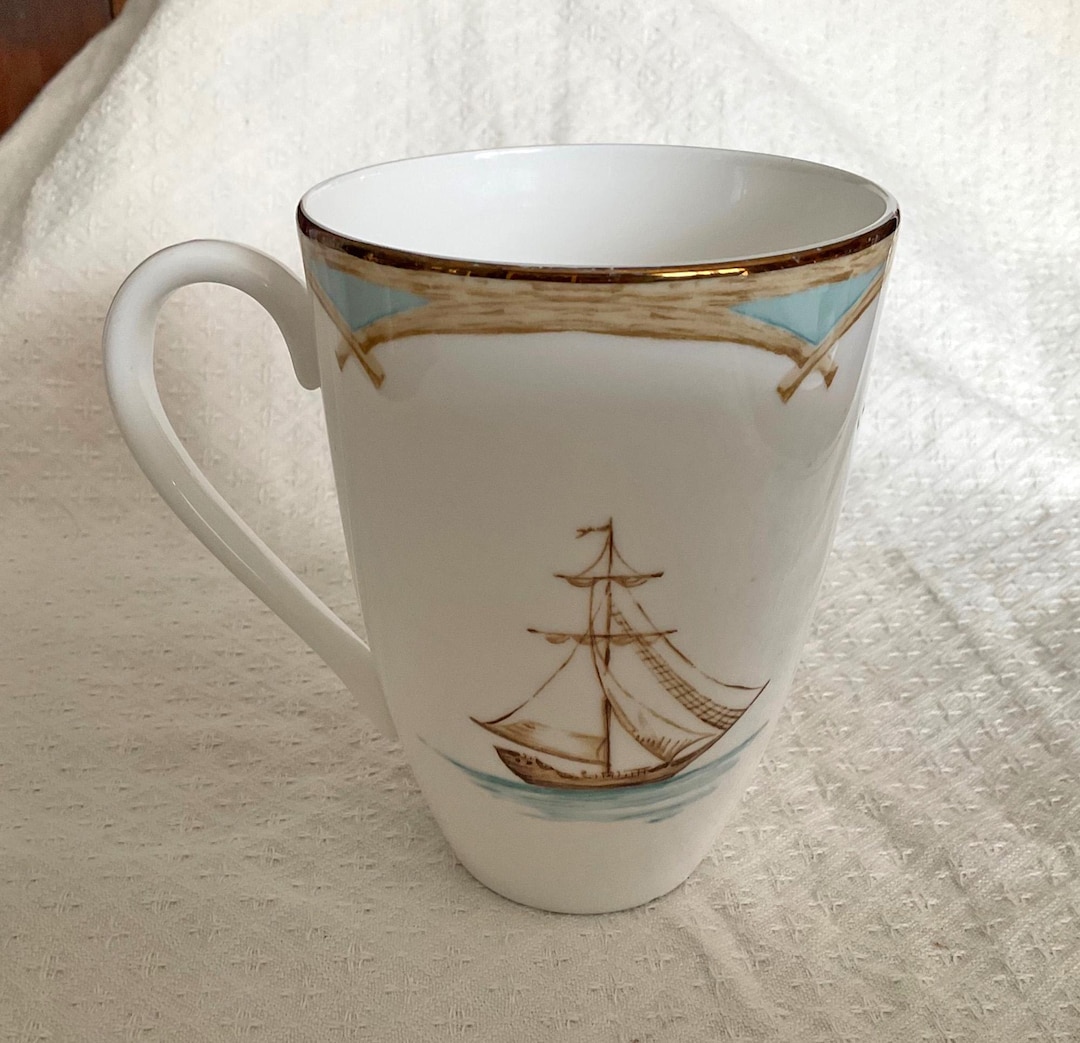 Lenox British Colonial Collection, Colonial Tradwind Mug - Etsy