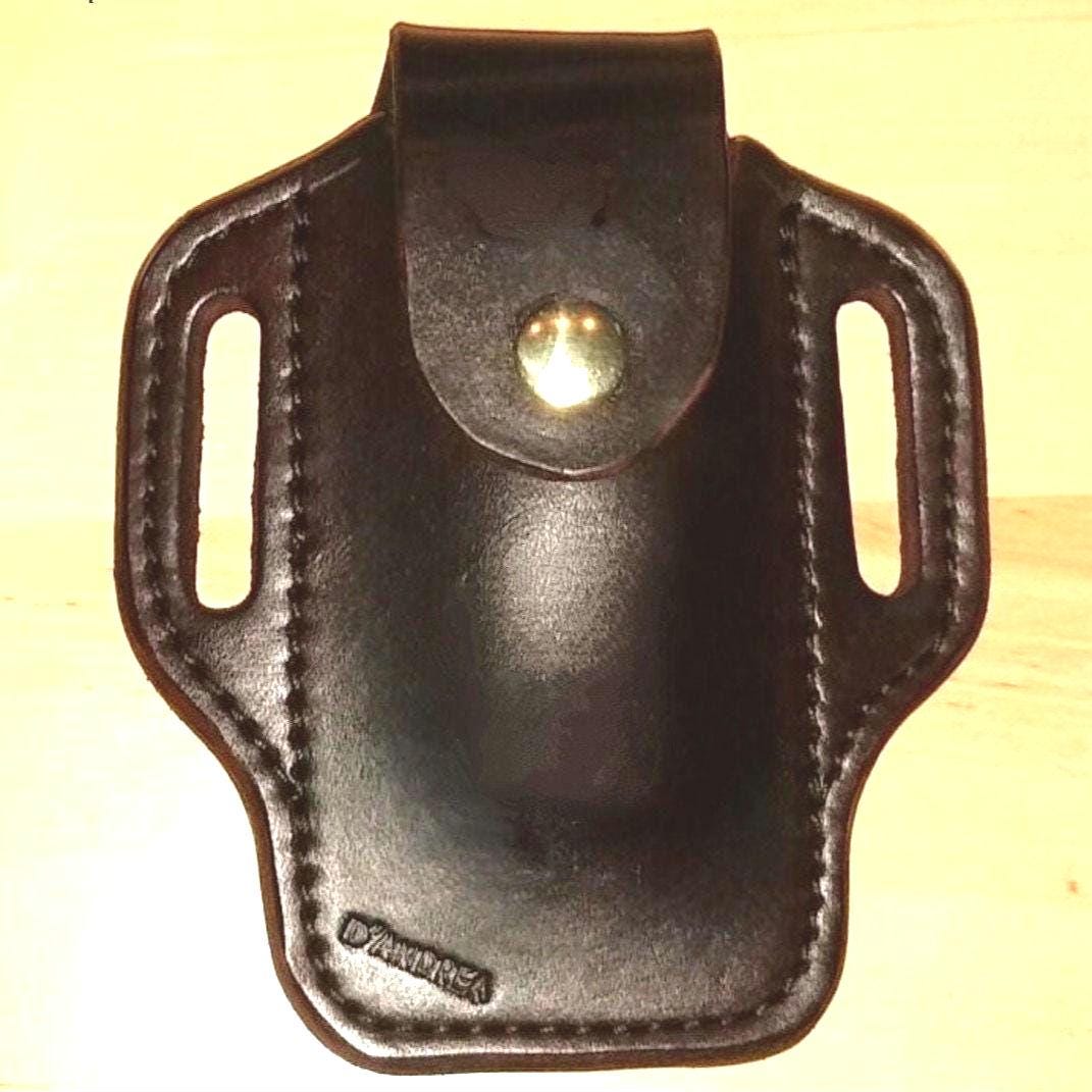 Leather sheath custom crafted Leatherman© Supertool sheath, custom ...