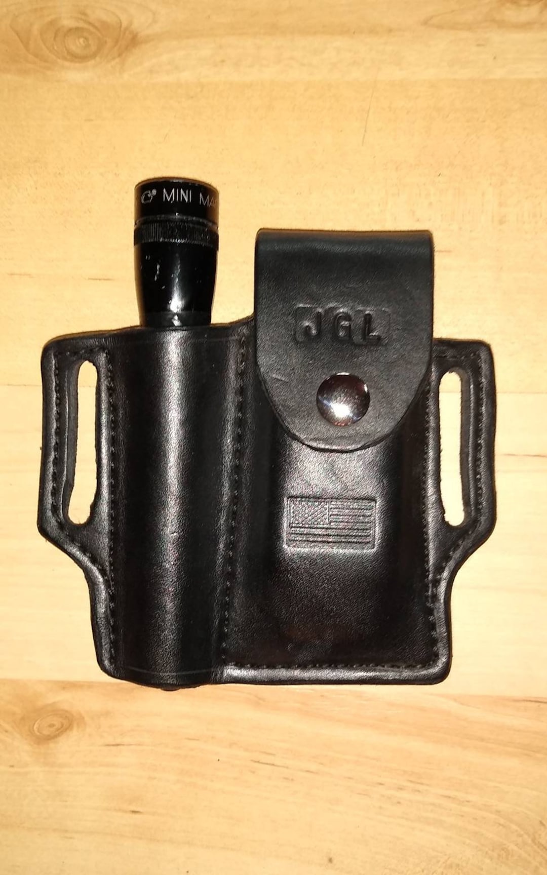 Leather Multitool Sheath, Mini Maglite Case, EDC Belt Carry - Etsy