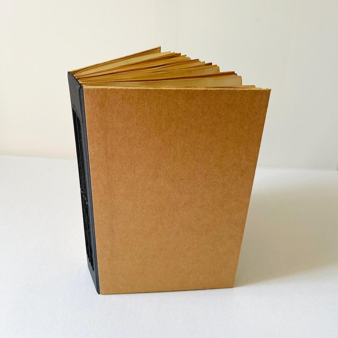 Junk Journal, Vintage Style Hardcover Fabric Spine, Empty Journal ...