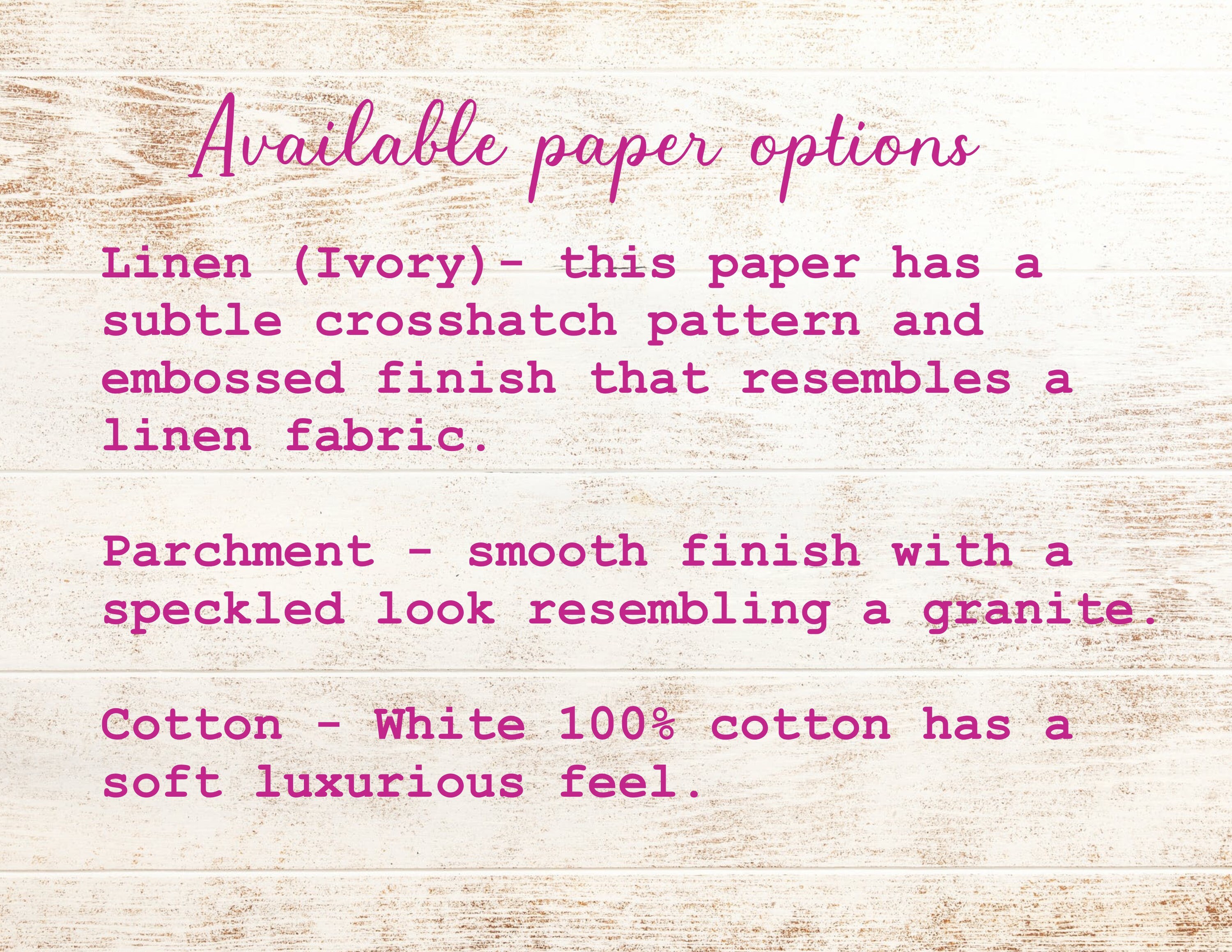 Ivory Ivory Linen Paper Versus Parchment Paper