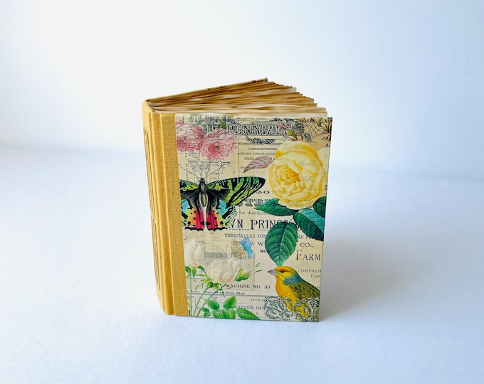 Junk Journal, Handmade Journal, Writing Journal, Blank Journal ...