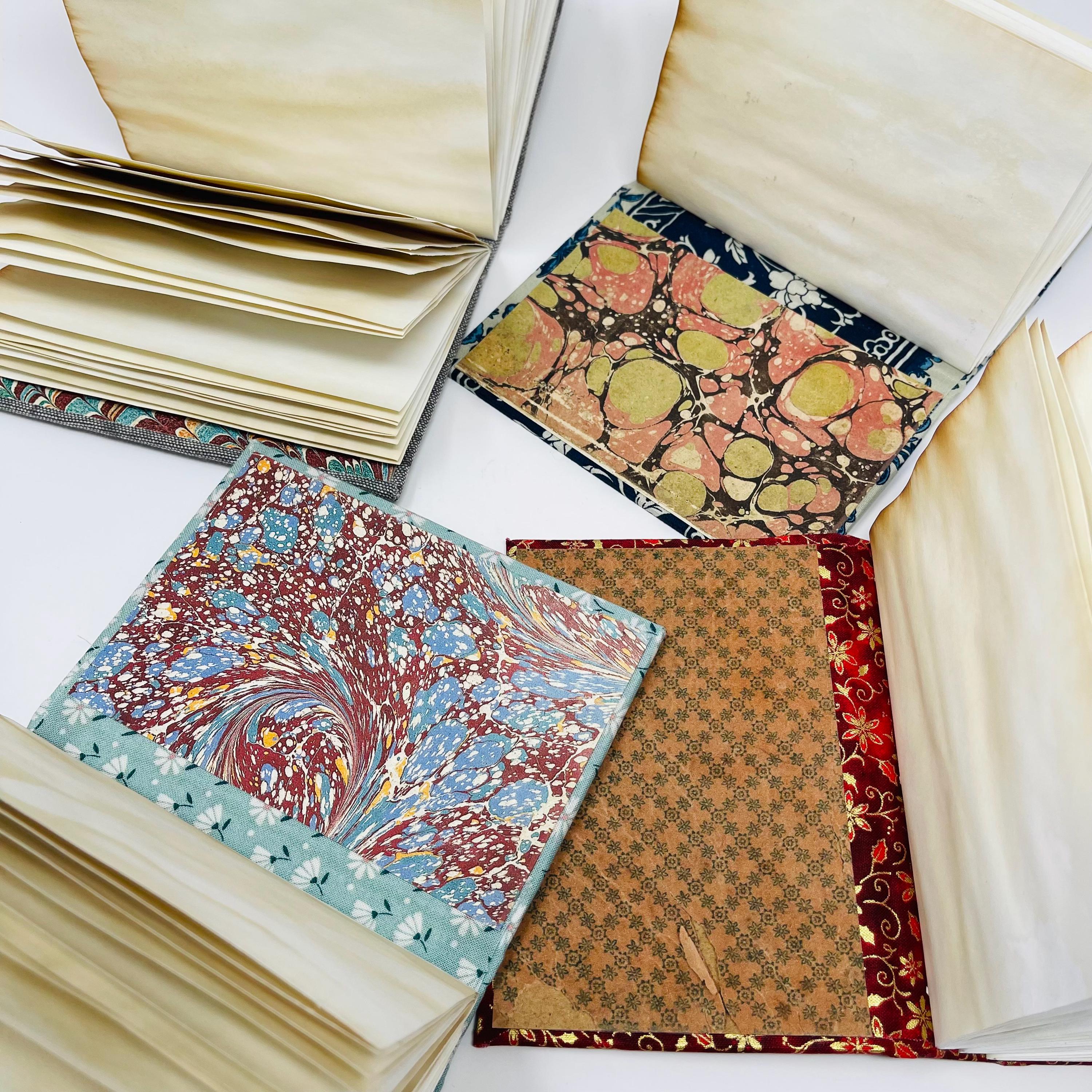 Small Handmade Book, Vintage Style Journals, Junk Journal, Tea Dyed ...
