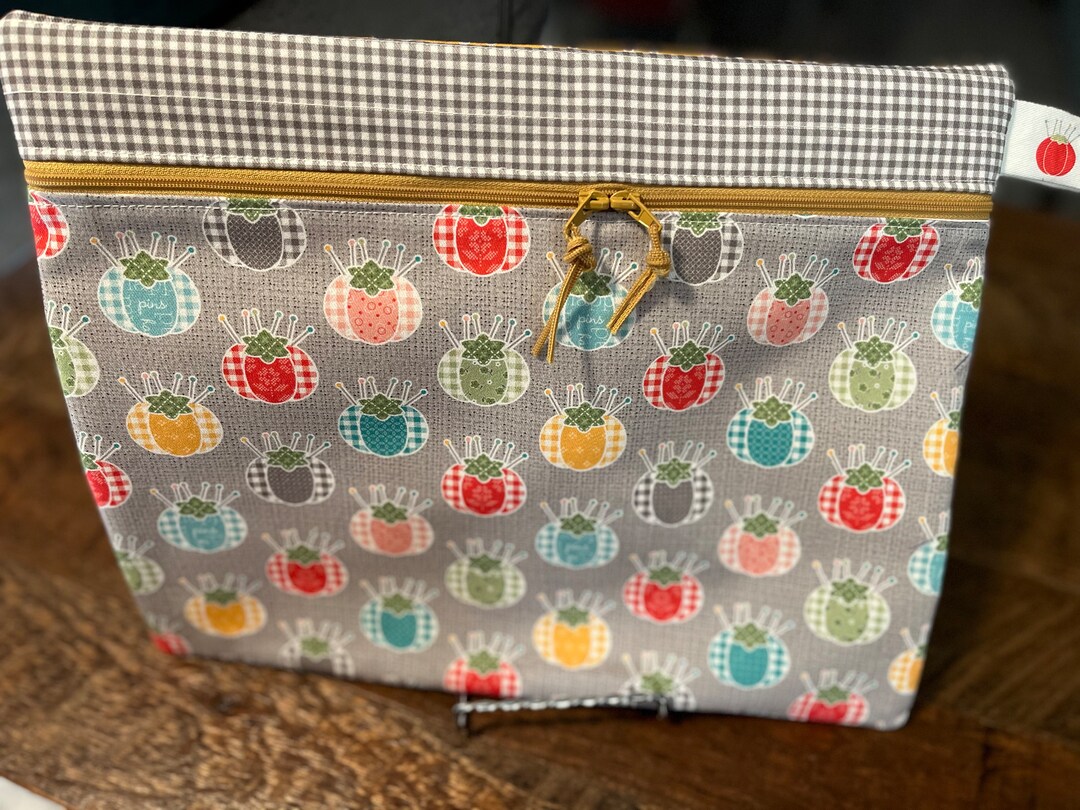 Large Quilted Project Bag - Etsy