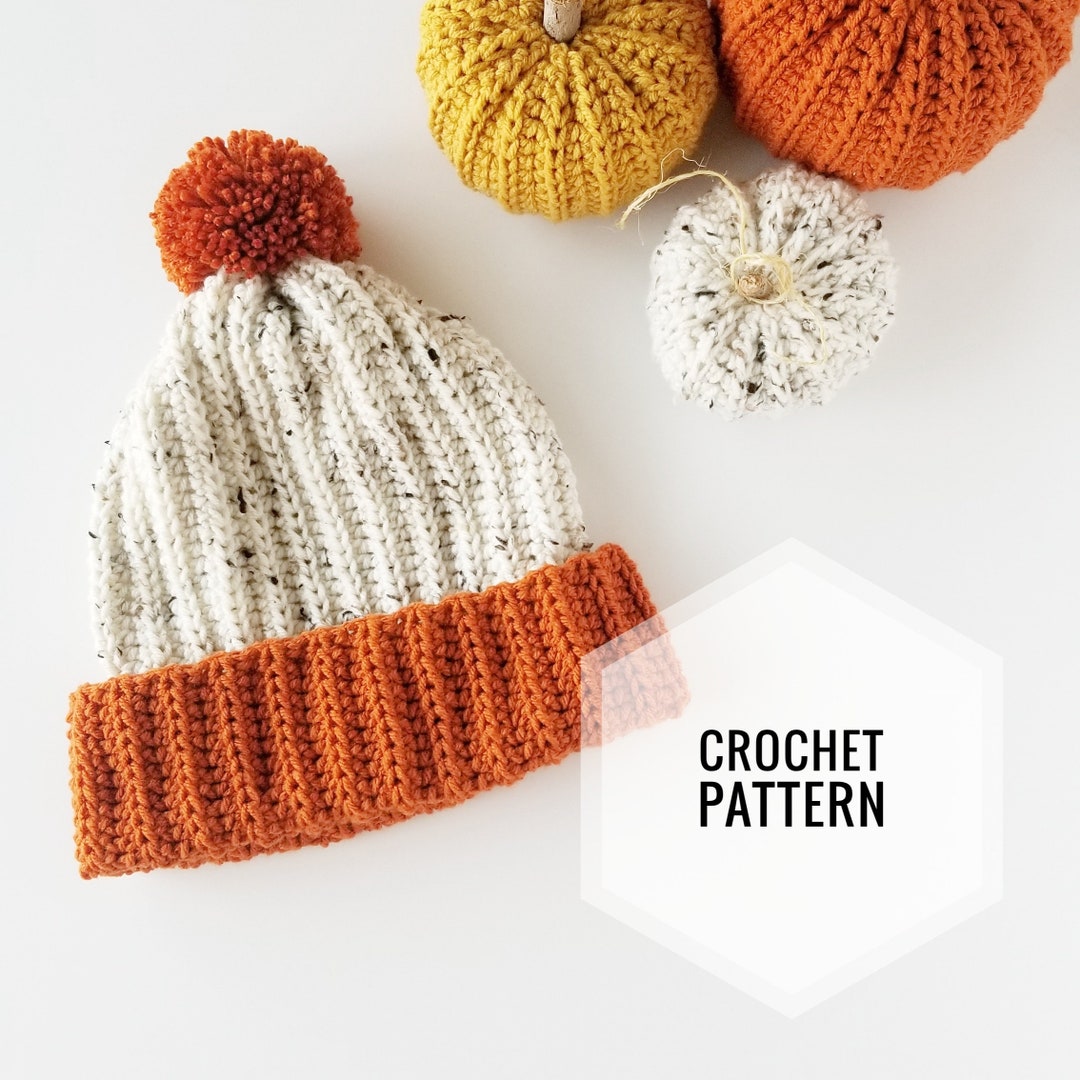 Fall Ya'll Beanie Crochet Pattern - Etsy