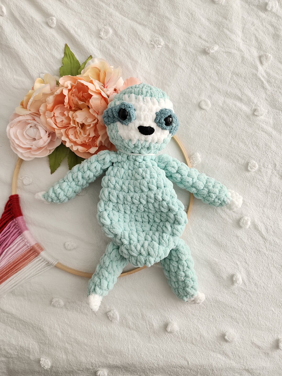 Crochet Sloth Snuggler - Etsy