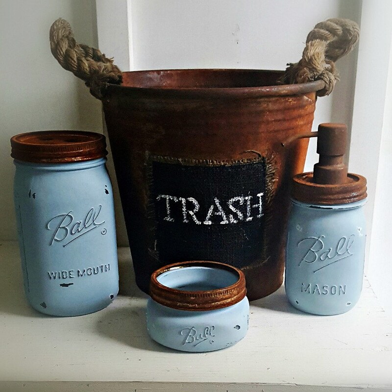 Rustic Mason Jars - Etsy