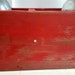 Vintage Rustic Toolbox Vintage. Wood. Red. Farmhouse Toolbox. Wood ...