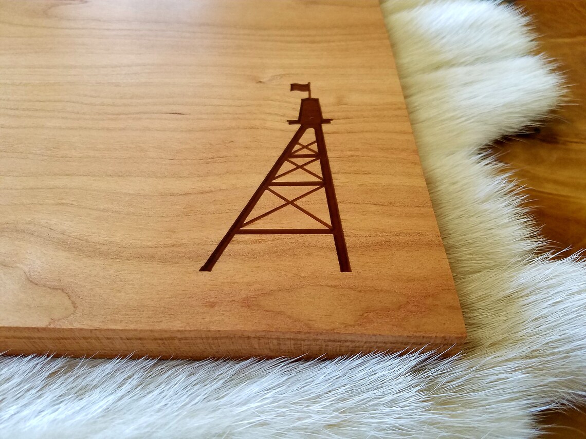 Cutting Board Headframe Gallus Frame Butte Montana - Etsy